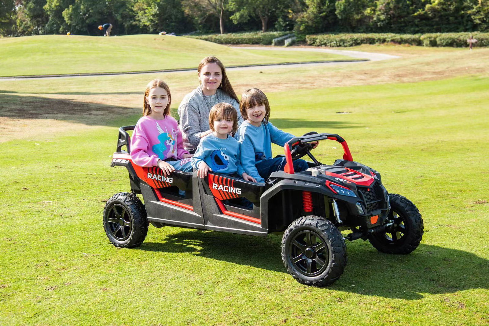 48V Freddo Beast XL: World's Fastest Kids' 4-Seater Dune Buggy With Ad ...