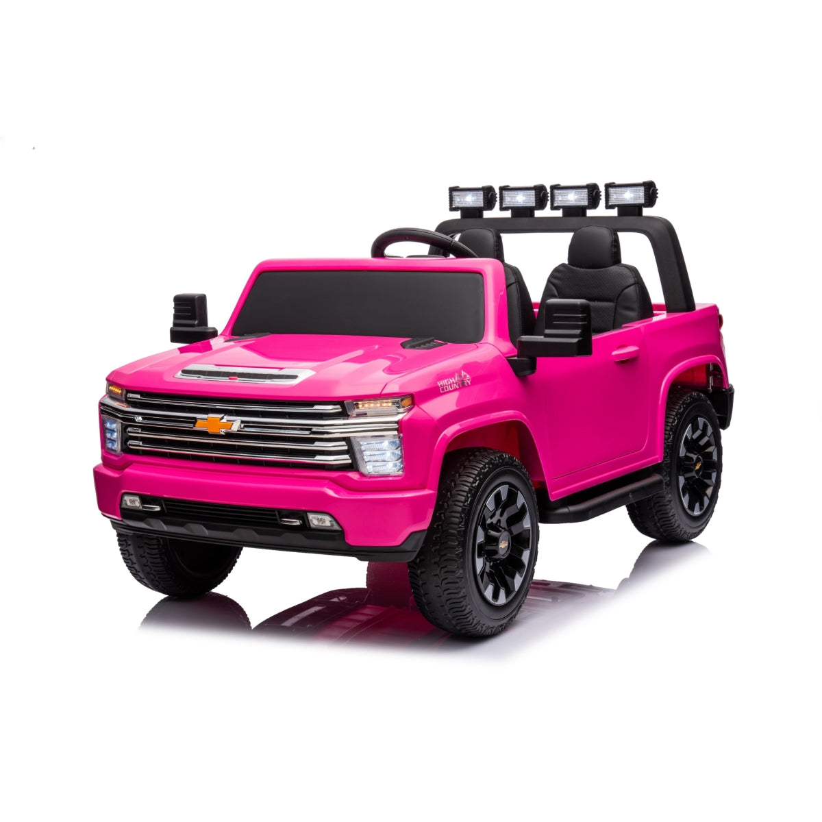 24V 4x4 Chevrolet Silverado 2 Seater Ride on Truck – Just Fun Things